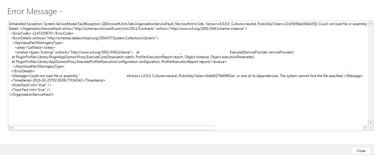 Quicktip Debugging Merged Plugin Assembly Dreaming In Crm Power