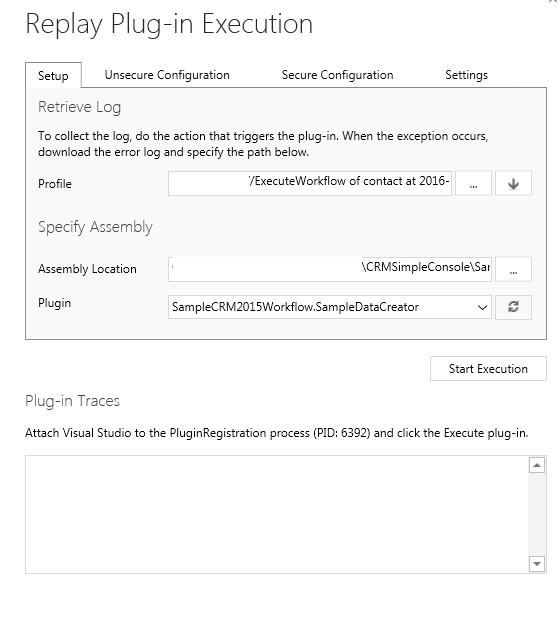 Debugging custom workflow assemblies – Dreaming in CRM & Power Platform
