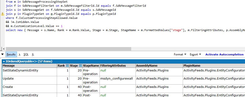 Two useful LINQ Queries – Dreaming in CRM & Power Platform