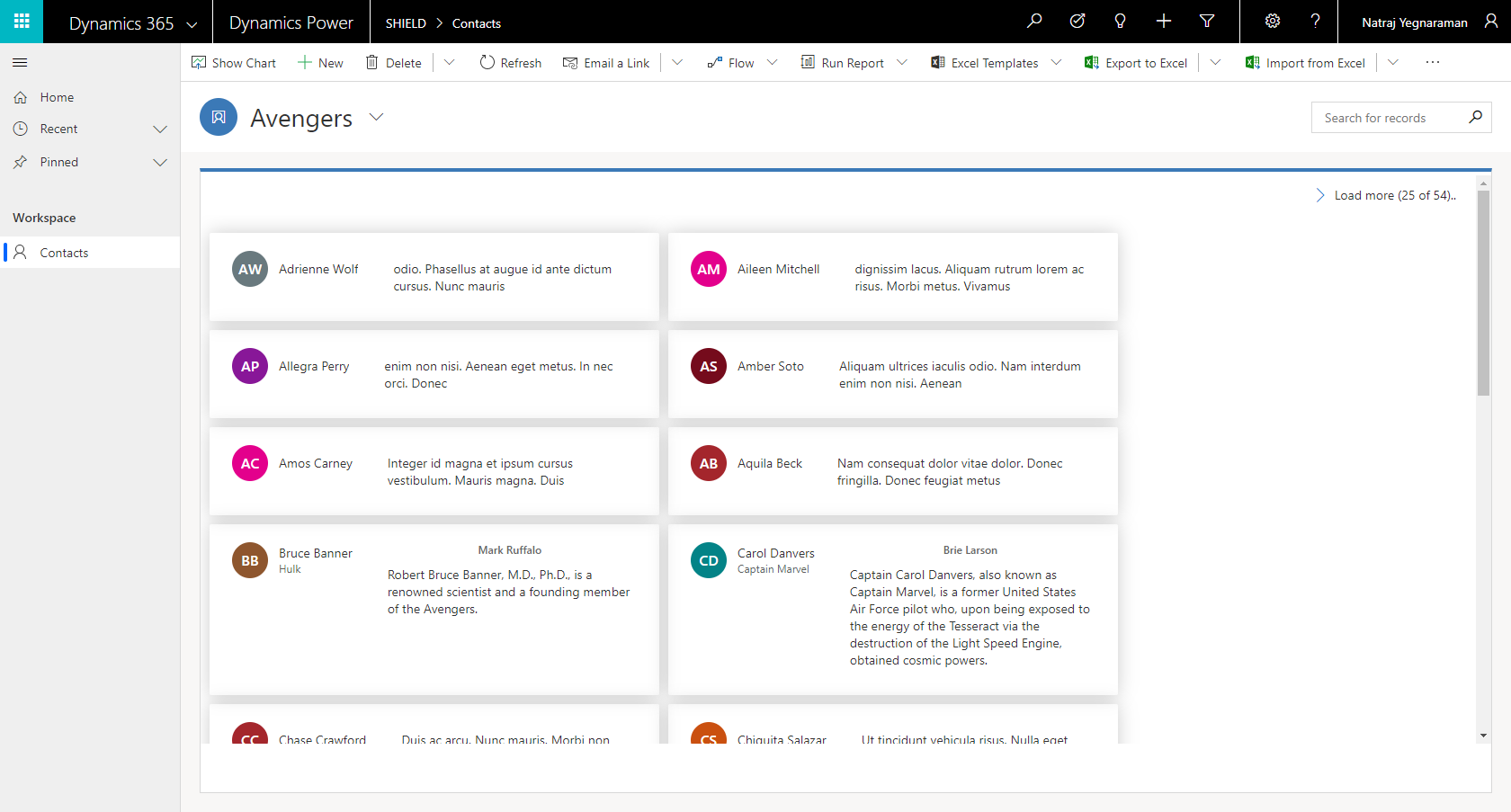 Using PCF to display contact cards – Dreaming in CRM & Power Platform